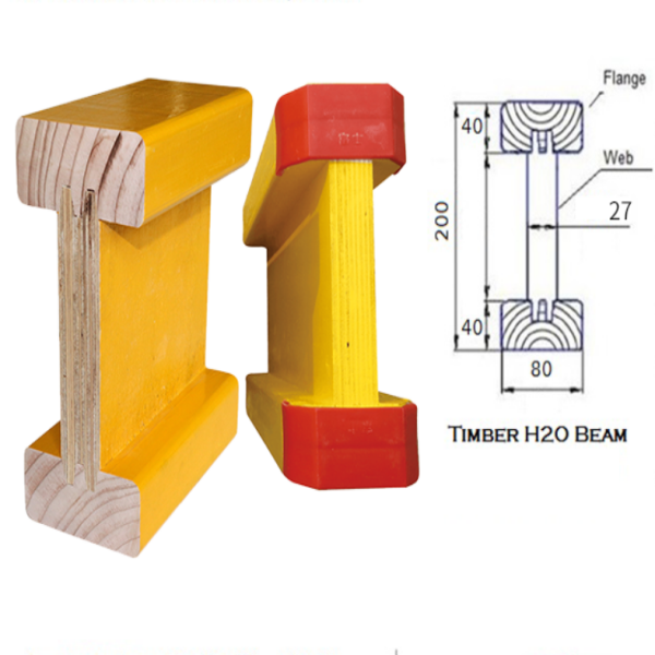 Hot selling H20 beam timber for construction